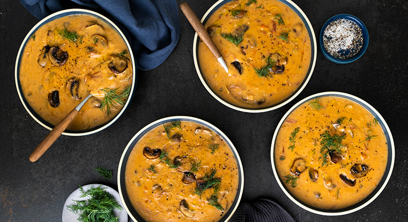 Hearty Beef & Mushroom Soup | Recipes | PnP