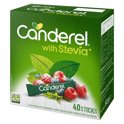 Canderel Sweetener Stick Sachet Green 40ea | PnP