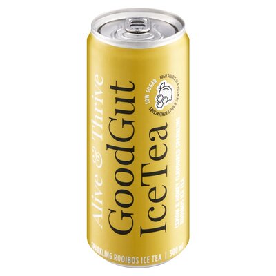 Good Gut Lemon Sparkling Ice Tea 300ml | PnP