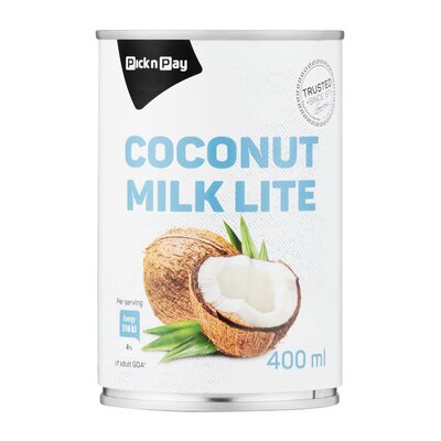 PnP Coconut Milk Light 400ml | PnP