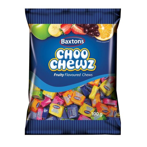 Baxtons Choo Chewz Fruity Flavoured Sweets 100g | PnP