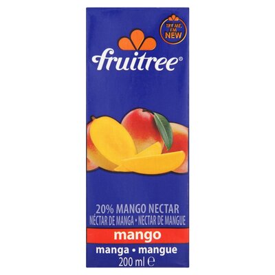 Fruitree Long Life Mango Fruit Juice Nectar 200ml | PnP