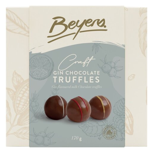 Beyers Craft Gin Chocolate Truffles 170g | PnP