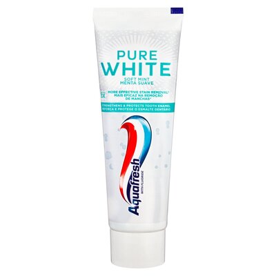 Aquafresh Pure White Toothpaste Soft Mint 75ml | PnP