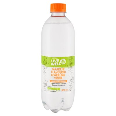 Live Well Naartjie Flavoured Sparkling Drink 500ml | PnP