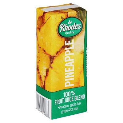 Rhodes 100% Fruit Juice Blend Pineapple 200ml | PnP