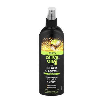 Ors Black Castor Braid Spray 250ml | PnP
