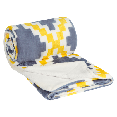 Inspired Geo Diamond Two Tone Throw 150 x 200cm | Smart Price Specials ...