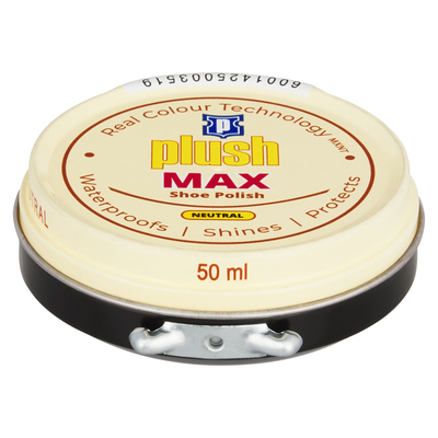 Plush Max Neutral Shoe Polish 50ml | PnP