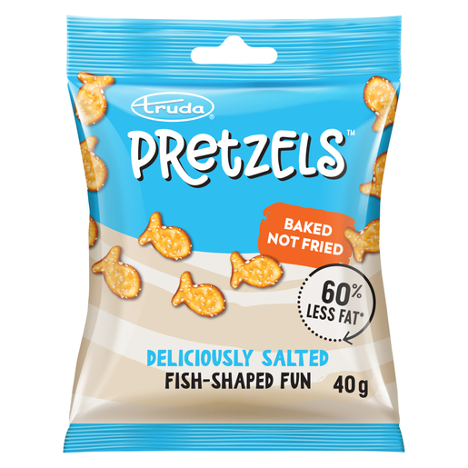 Truda Deliciously Salted Fish-Shaped Pretzels 40g | PnP