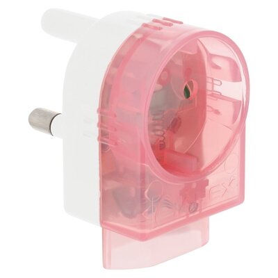 PnP Euro + 16 AMP Round 2 Pin Adaptor Pink | PnP