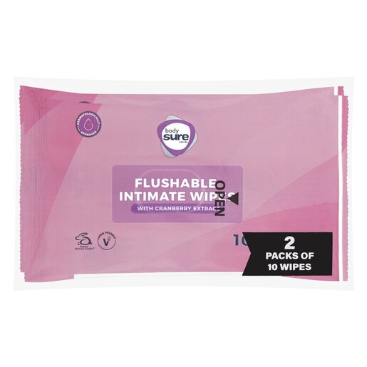 PnP Bodysure Intimate Wipes 20 Pack | PnP
