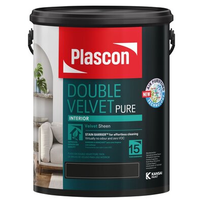 PLASCON DOUBLE VELVET WHITE 5L | PnP