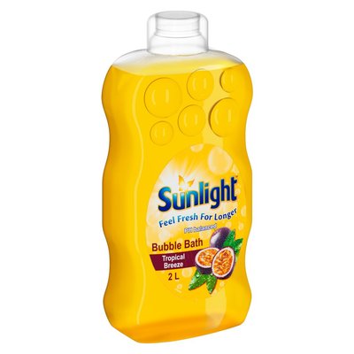 Sunlight Tropical Breeze Foaming Bubble Bath 2L x 6 | PnP