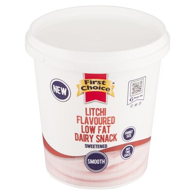 First Choice Litchi Flavoured Low Fat Dairy Snack 1kg | PnP