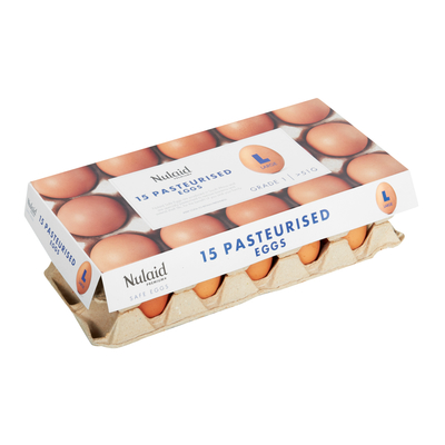 Nulaid Pasteurised Large Eggs 15 Pack | PnP