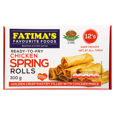 Fatima's Chicken Springroll 12 Pack | PnP