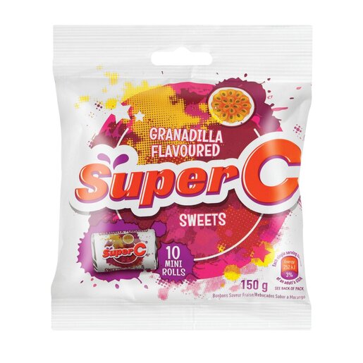 Super C Mini Roll Granadilla 150gr | PnP