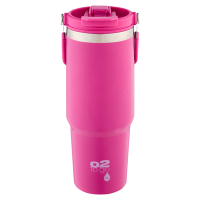 O2 Pink Travel Mug & Sipper | PnP