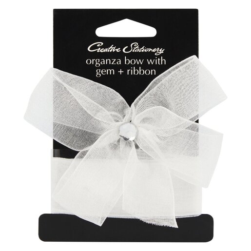 Creative Organza Bow W Gem + Ribbon | Smart Price Specials | PnP Home