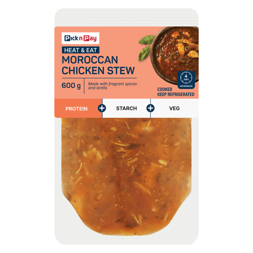 PnP Heat & Eat Moroccan Chicken Stew 600g | PnP