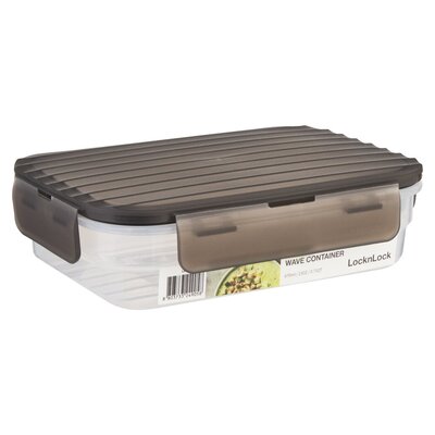 LocknLock Wave Rectangular Container 670ml Grey | PnP