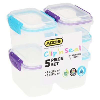 Addis Clip & Seal 5 Piece Set | Smart Price Specials | PnP Home