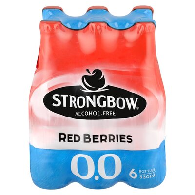 Strongbow Red Berries 0.0 Non-Alcoholic 6 x 330ml | PnP