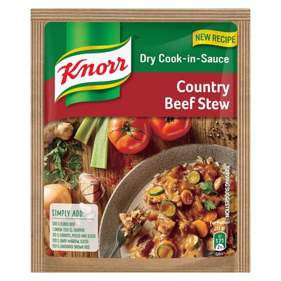 Knorr Cook-In-Sauce Country Beefstew 48g | PnP