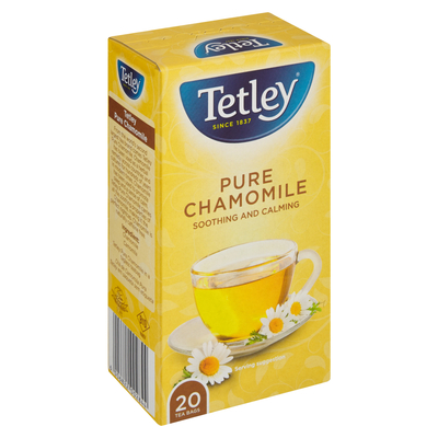 Tetley Pure Chamomile 20 Pack | PnP