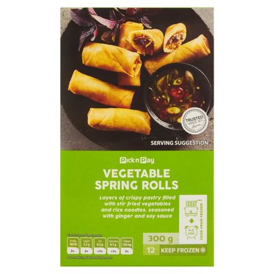 PnP Vegetable Spring Rolls 12 Pack | PnP