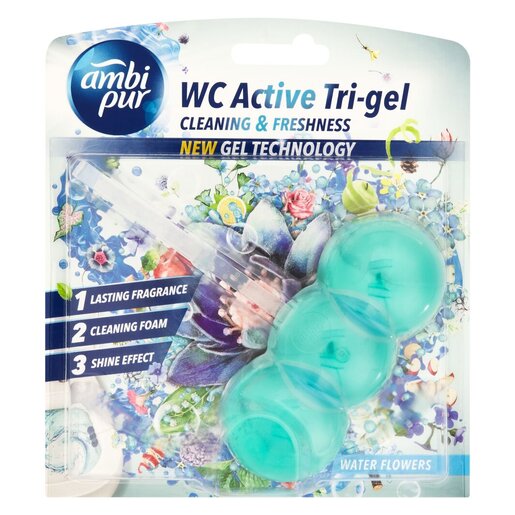 Ambi Pur Flush Gel Starter Kit Water Flower 48g | PnP