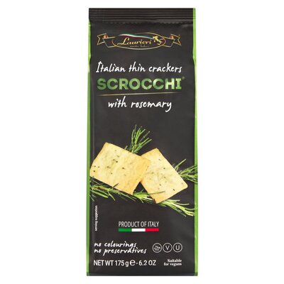 Laurieri Scrocchi Rosemary Crackers 175g | PnP