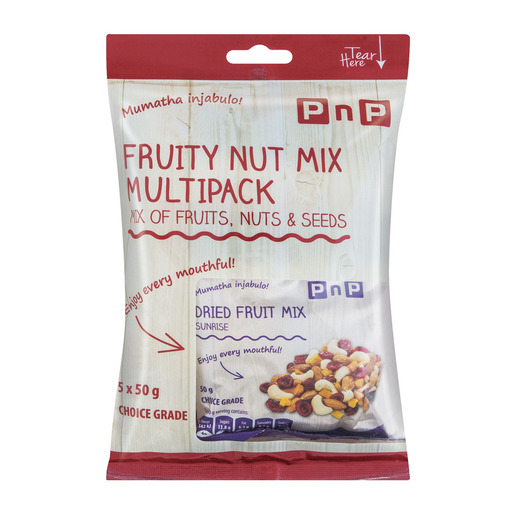 Pnp Fruit Mix Multi Pack 5 X 50 Gr x 12 | PnP