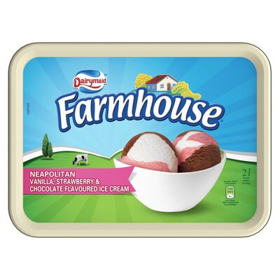 Dairymaid Farmhouse Neapolitan Ice Cream 2l | PnP