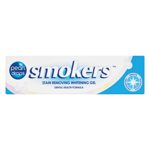 Pearl Drops Smokers Whitening Gel Toothpaste 50ml | Smart Price ...