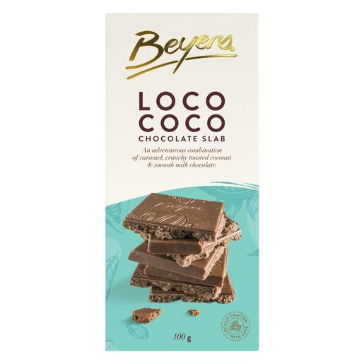 Beyers Loco Coco Caramel & Coconut Milk Chocolate Slab 100g | PnP