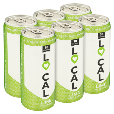 Lo'Cal Lime Fruit Soda 6 x 300ml | PnP