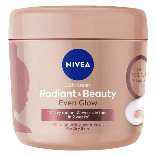 Nivea Radiant & Beauty Even Glow Body Cream 400ml | PnP