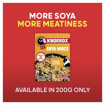 KNORROX Chicken Flavour Soya Mince Protein 200g | Smart Price Specials ...