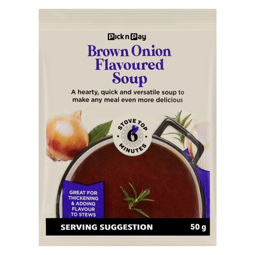 PnP Brown Onion Packet Soup 50g | PnP