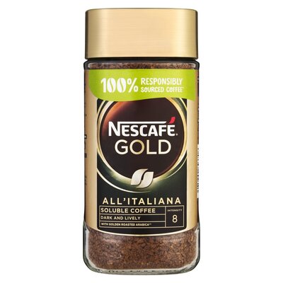 Nescafe Gold All’Italiana Soluble Coffee 200g | PnP