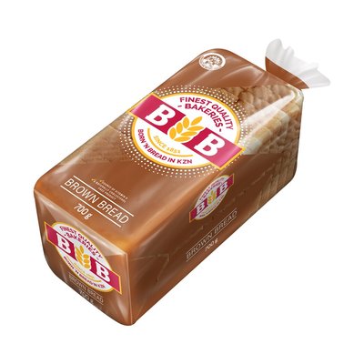 BB Sliced Brown Bread 700g | PnP