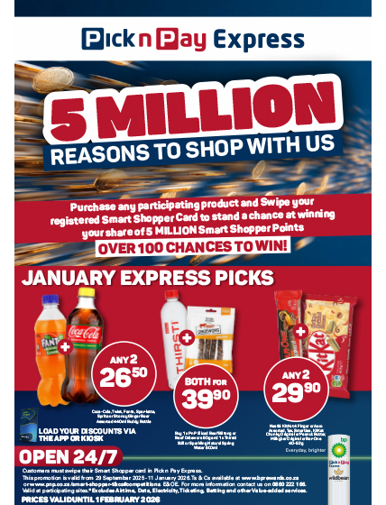 Pick n Pay Express In-Store Catalogues | PnP