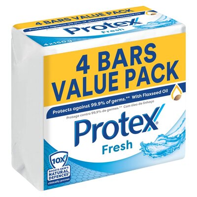 Protex Fresh AntiGerm Bar Soap 4 x 150g | Smart Price Specials | PnP Home