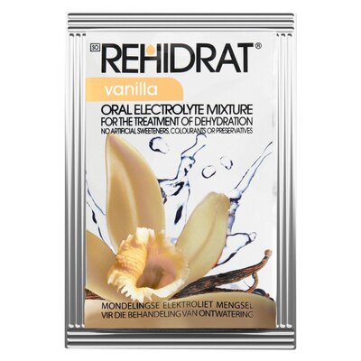 Rehidrat Vanilla Oral Electrolyte Mixture Sachet 14g | Smart Price ...