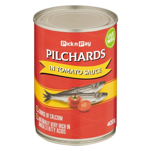 PnP Live Well Pilchards in Tomato Sauce 400g | Smart Price Specials ...