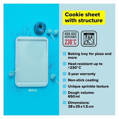 Tasty Structured Cookie Sheet | PnP