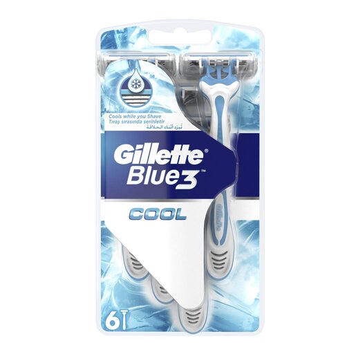Gillette Blue3 Disposable Razor 6 Pack | PnP