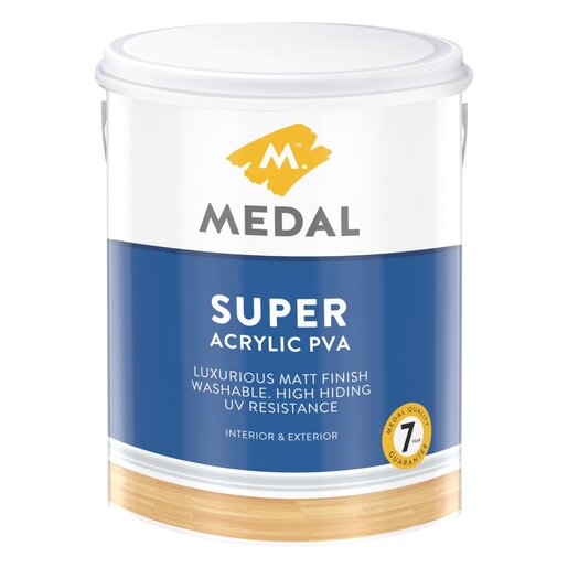 Medal Professional Trade Super White Acrylic Pva 5L | PnP
